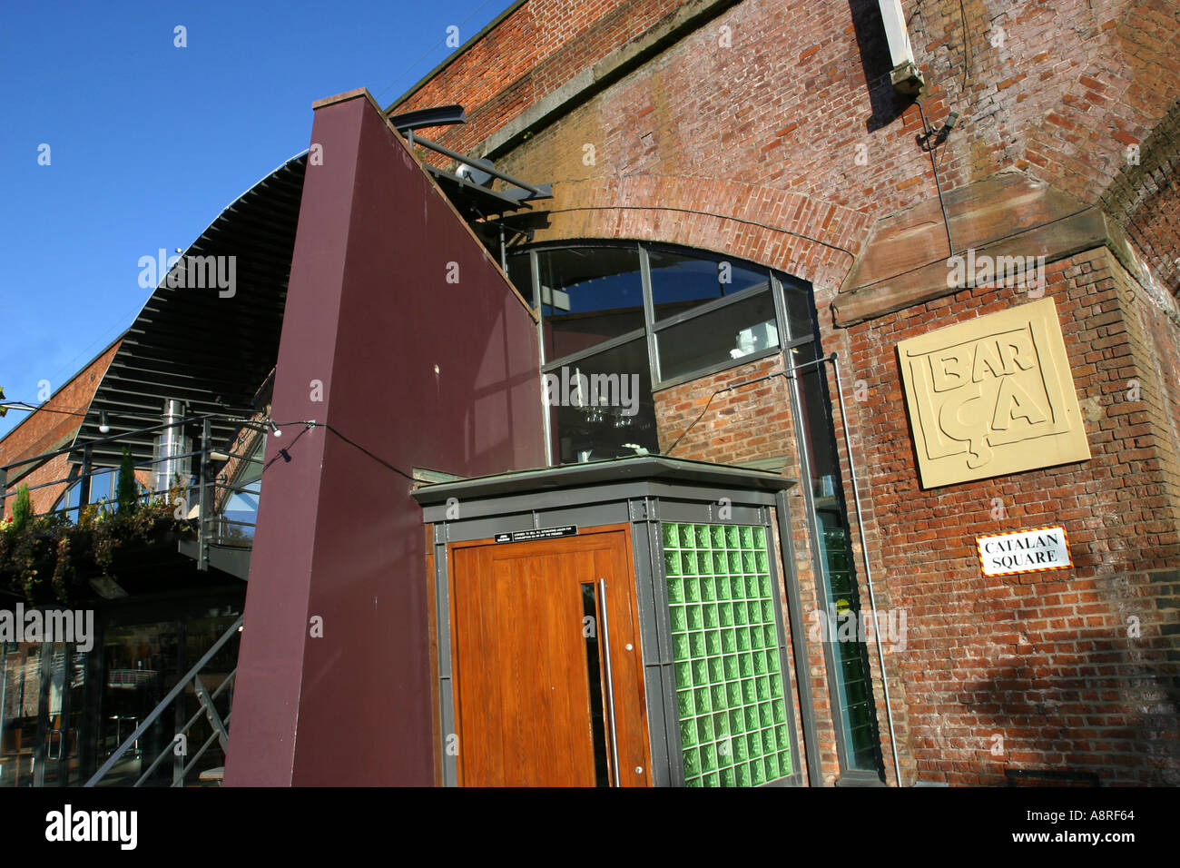 Castlefield manchester cafe hi-res stock photography and images - Alamy