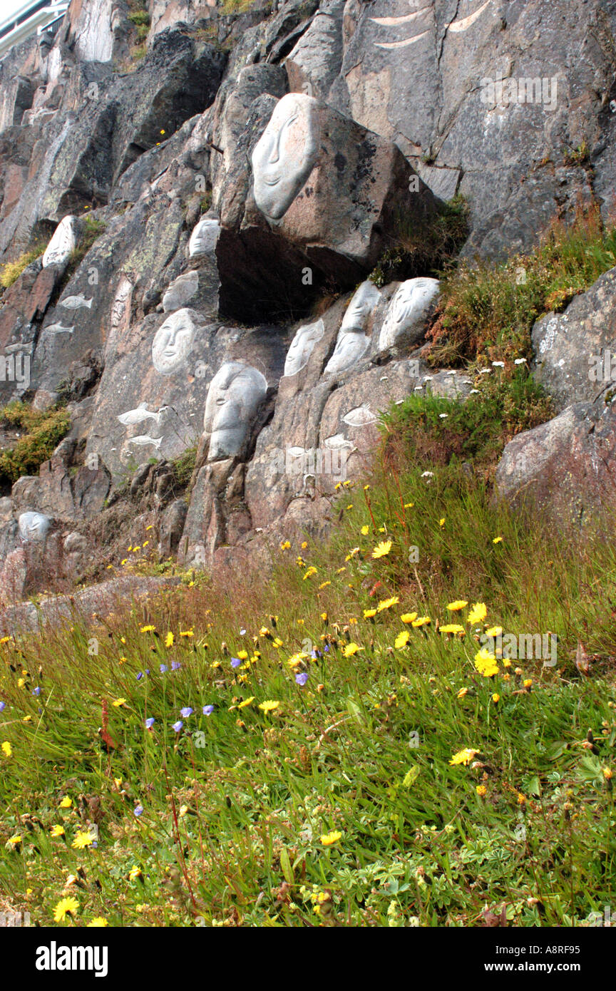 Rocks faces hi-res stock photography and images - Alamy
