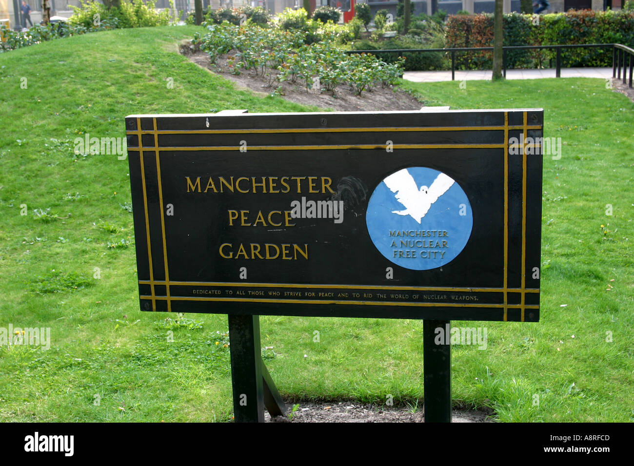 Manchester Peace Garden St Peter s Square Manchester UK Stock Photo - Alamy