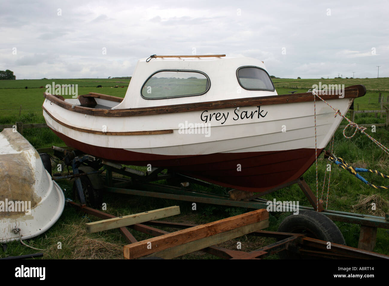 Fishing boat yard hi-res stock photography and images - Alamy