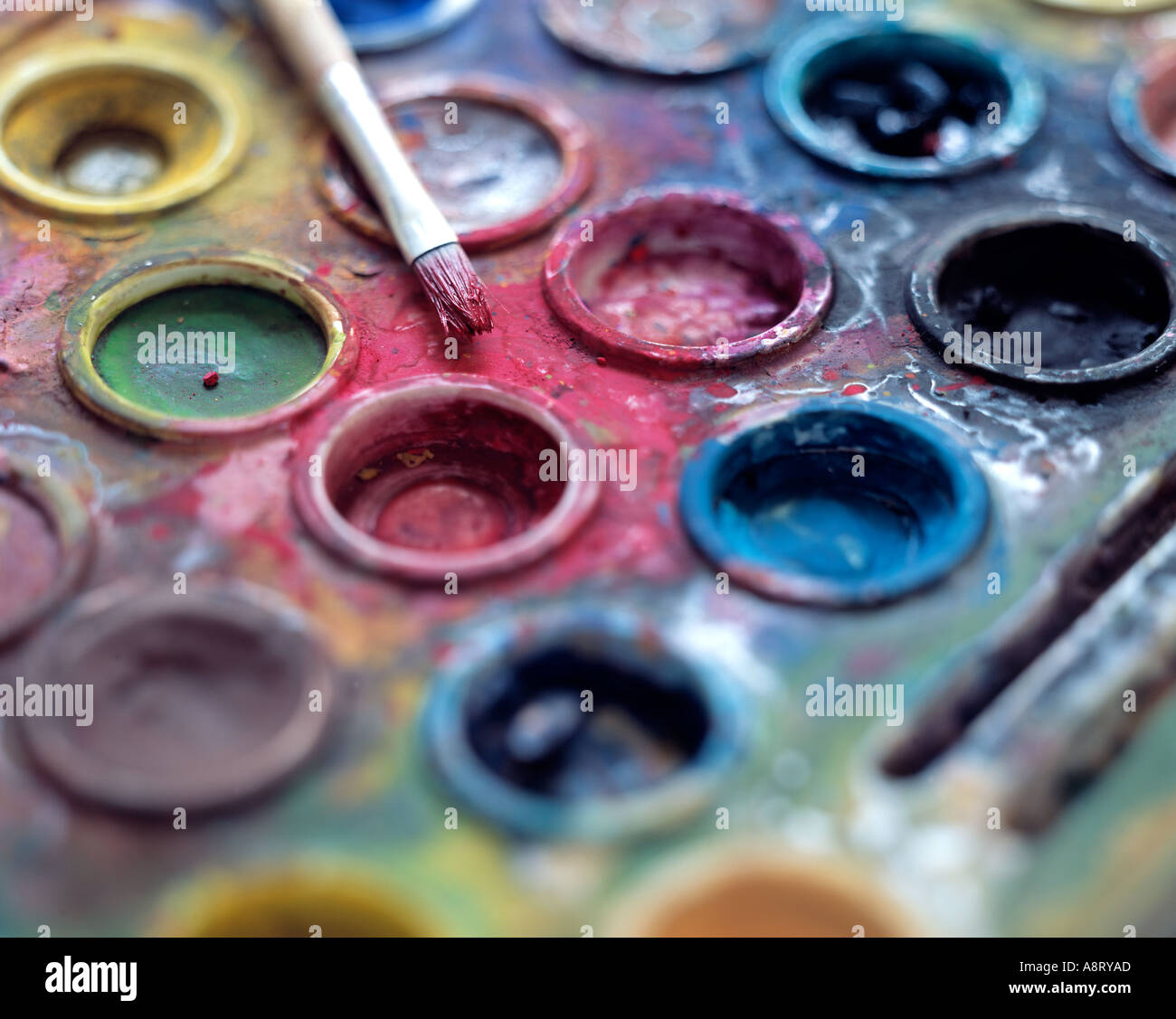 Paintbox hi-res stock photography and images - Alamy
