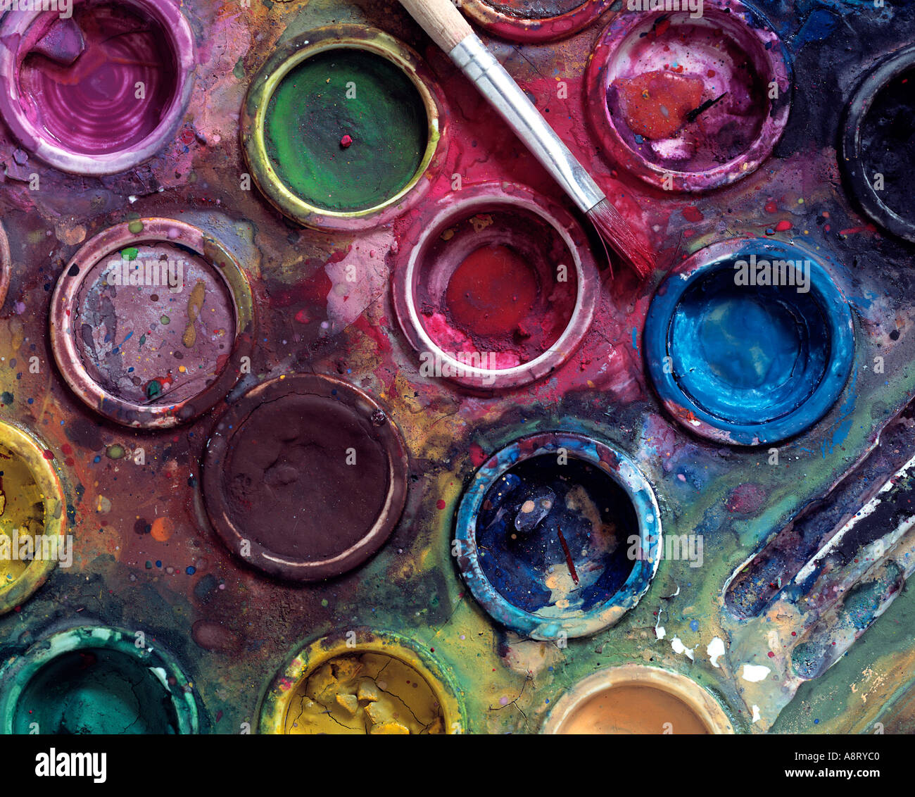 Paintbox hi-res stock photography and images - Alamy