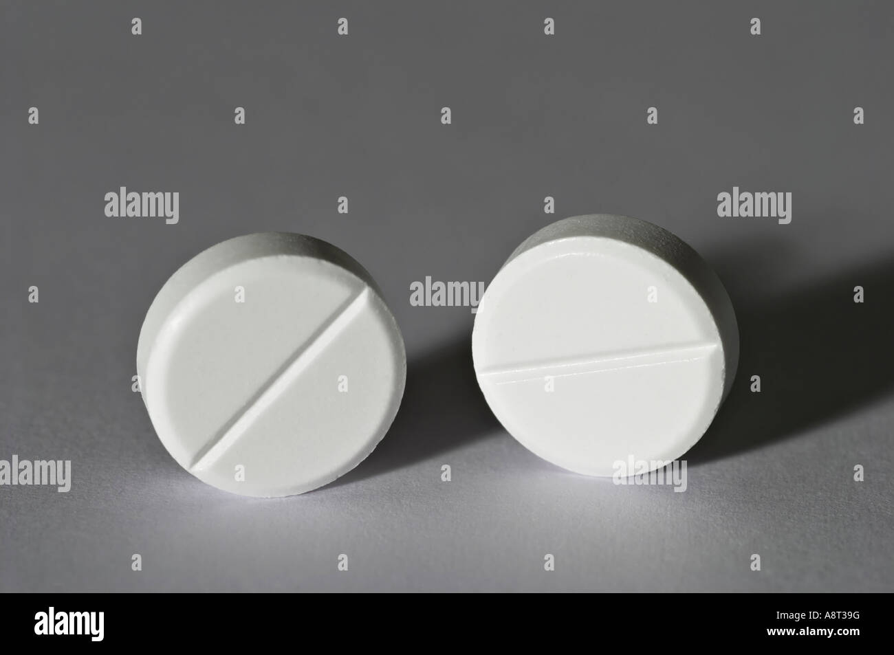 2 Tablets Generic White Stock Photo - Alamy