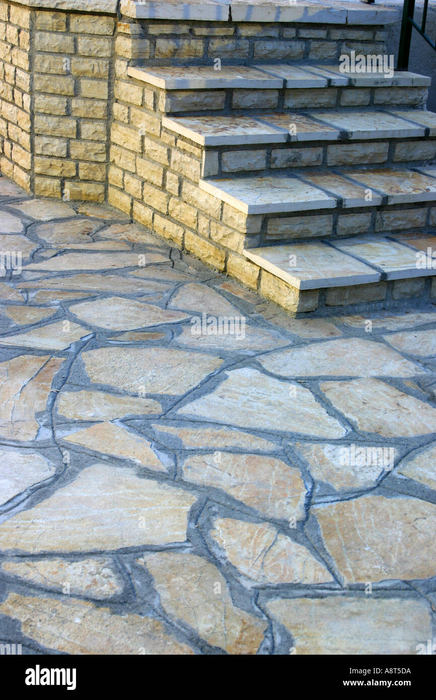 Random paving tiles pattern hi-res stock photography and images - Alamy