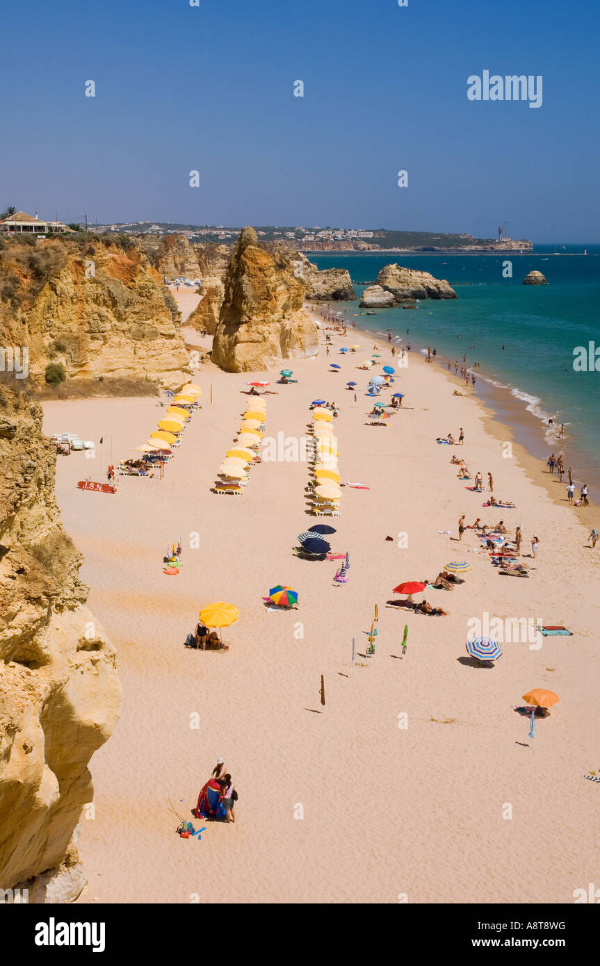 Praia da Rocha beach Algarve Portugal Stock Photo - Alamy