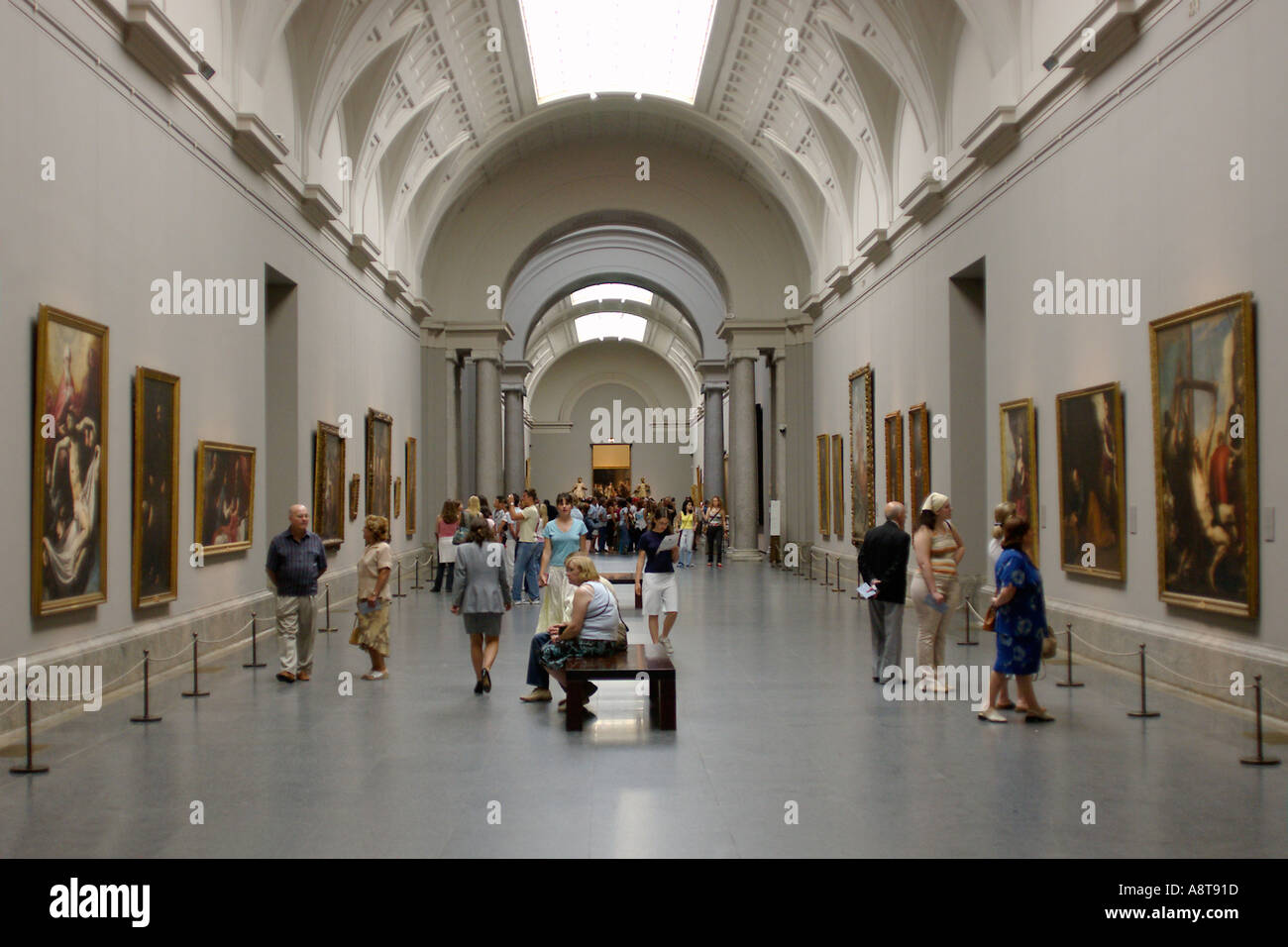 Prado museum in Madrid Stock Photo - Alamy