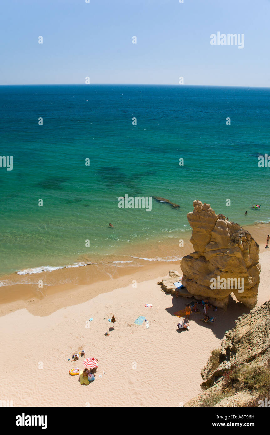 Praia da Rocha beach Algarve Portugal Stock Photo - Alamy