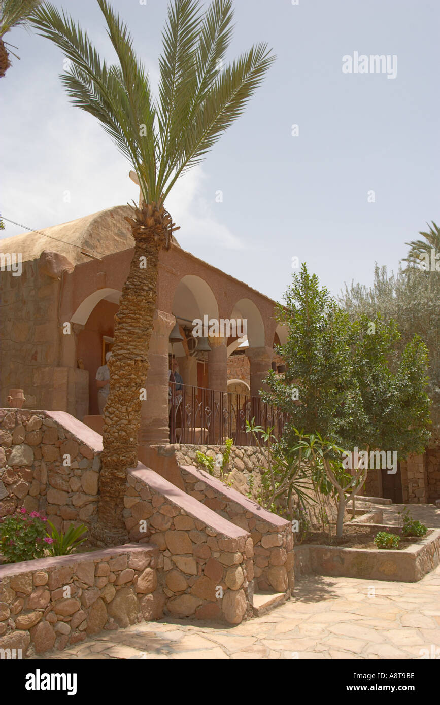 The Monestry of Moses at the Oasis of Feiran Sinai Peninsula Egypt ...