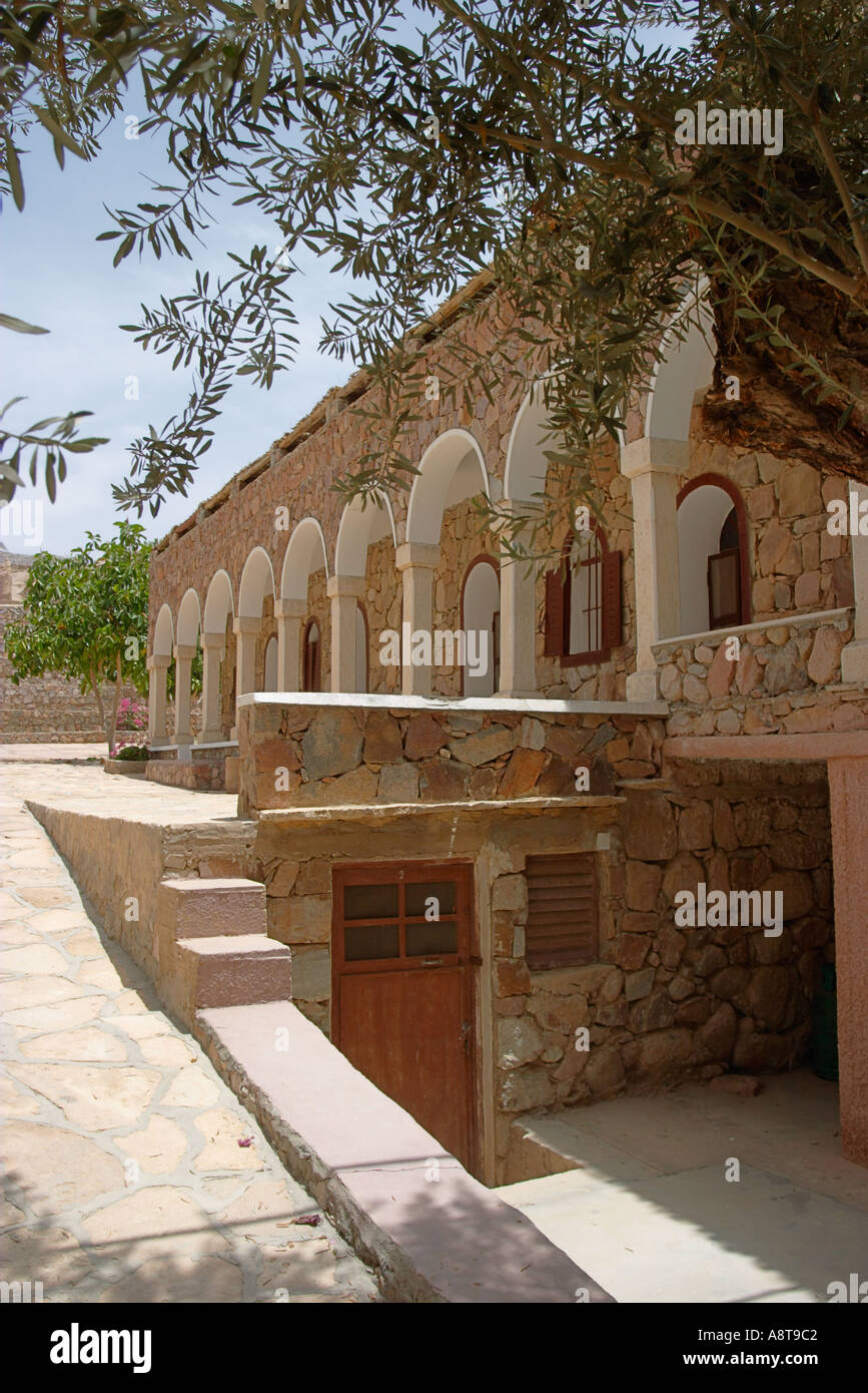 The Monestry of Moses at the Oasis of Feiran Sinai Peninsula Egypt ...