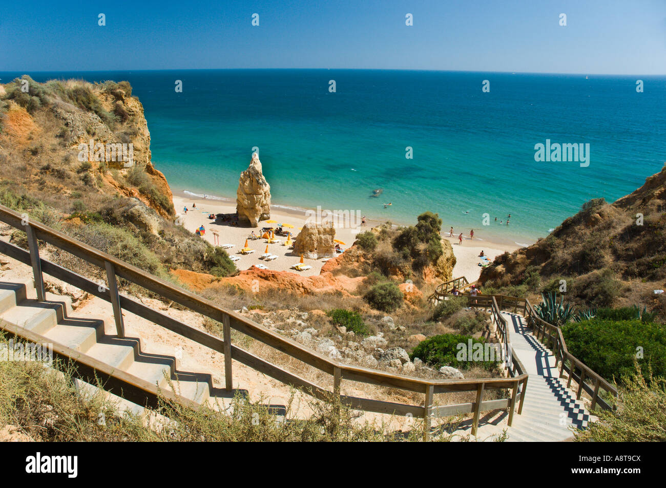 Praia da Rocha Algarve Portugal Stock Photo - Alamy
