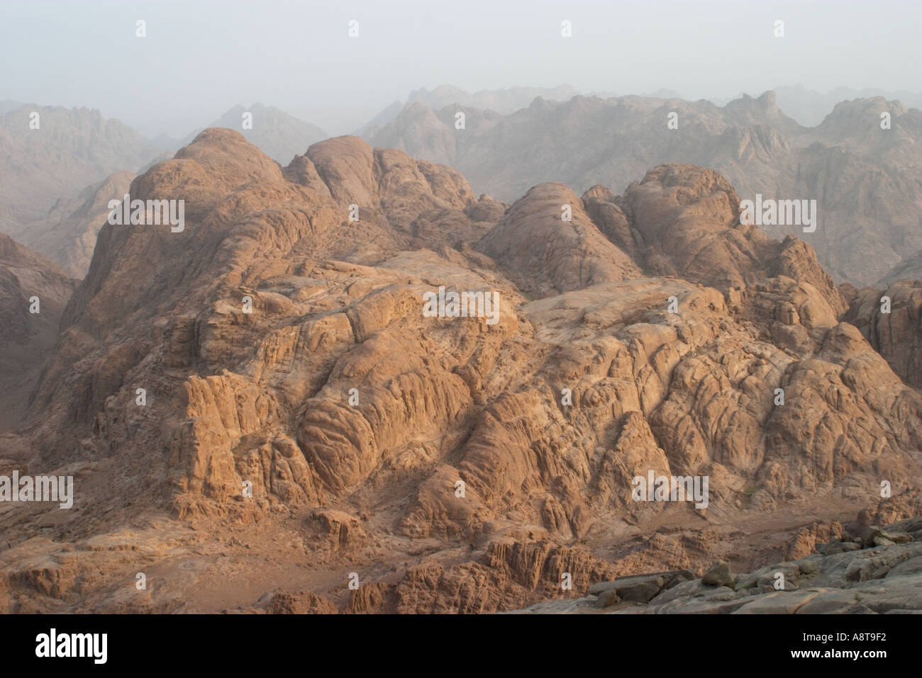 The view from Gebil Musa Mount Sinai Egypt Stock Photo - Alamy