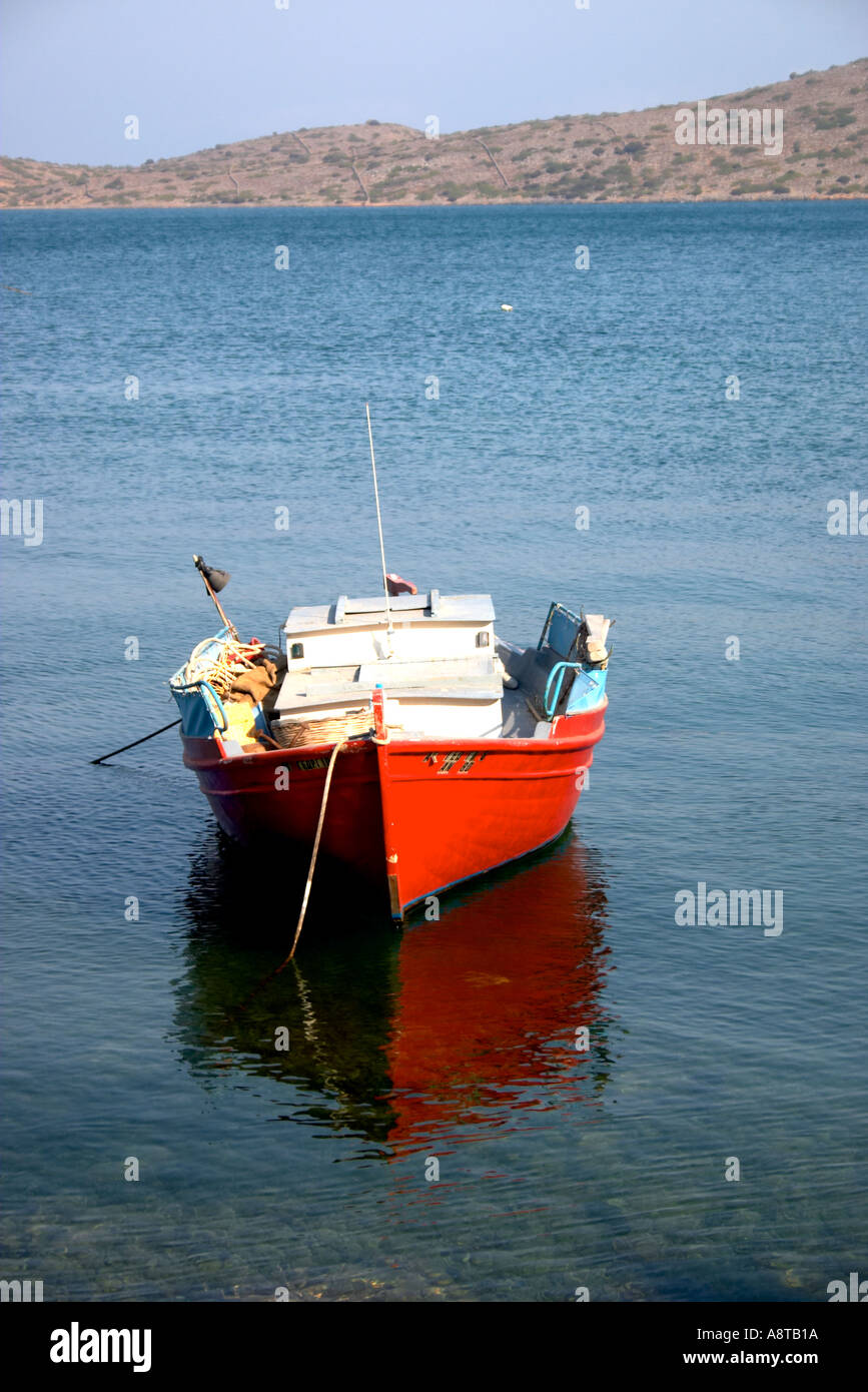 Gulf of Mirabello Elounda Elounta Beach and Bay Eastern Crete Greece ...