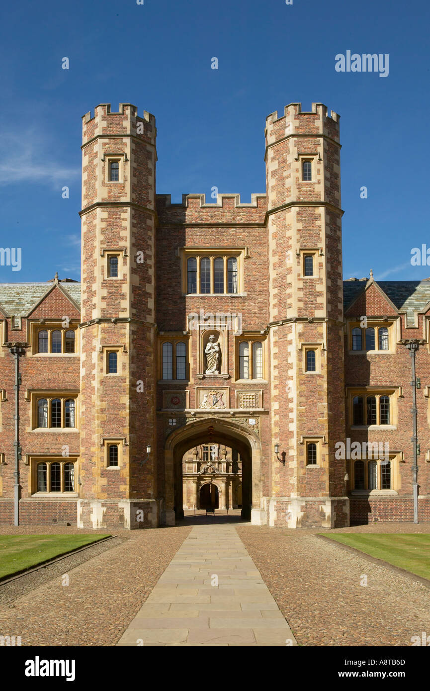 ARCHWAY AND TOWERS OF THE WEST RANGE SECOND COURT SAINT JOHNS COLLEGE ...