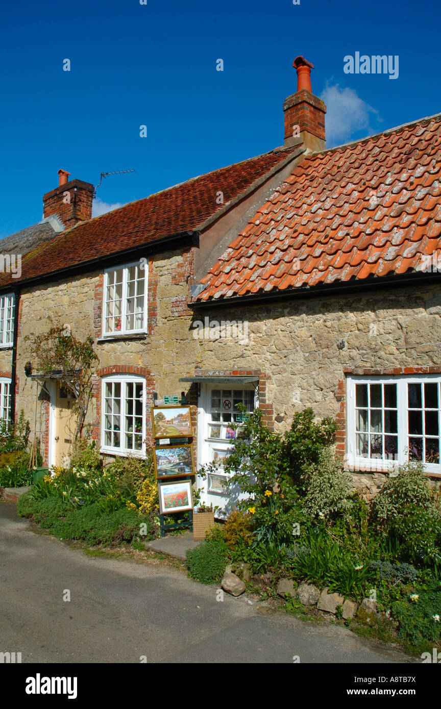 Winkle street calbourne isle wight hi-res stock photography and images ...