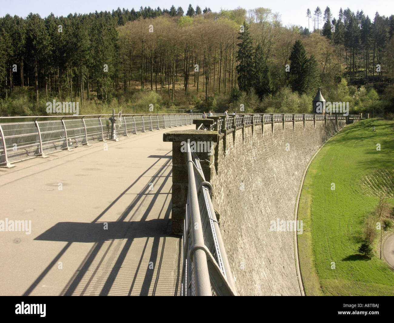 Hasper dam, Germany, North Rhine-Westphalia, Ruhr Area, Hagen Stock ...