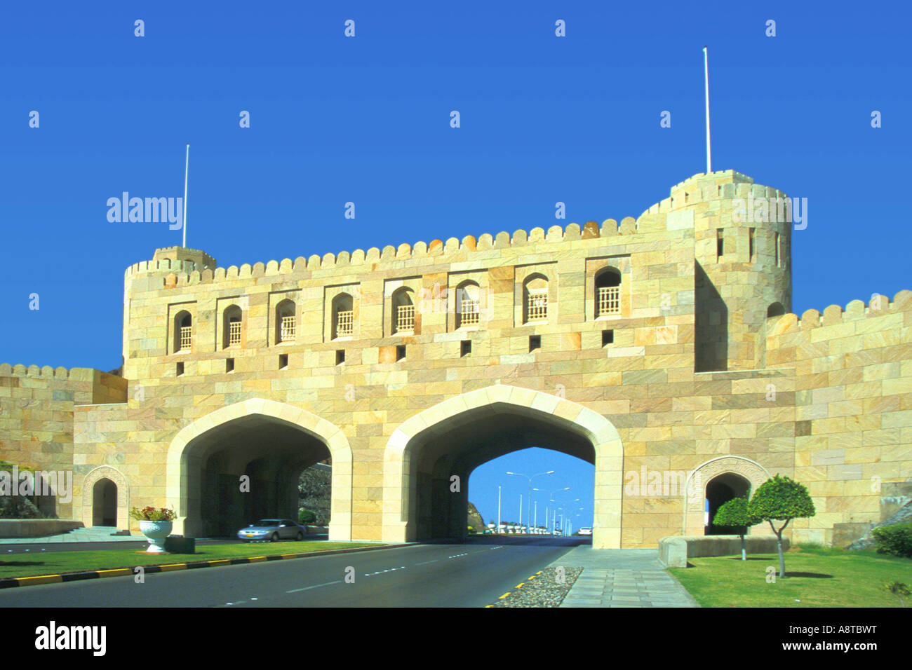 town gate of Muskat, Oman Stock Photo - Alamy