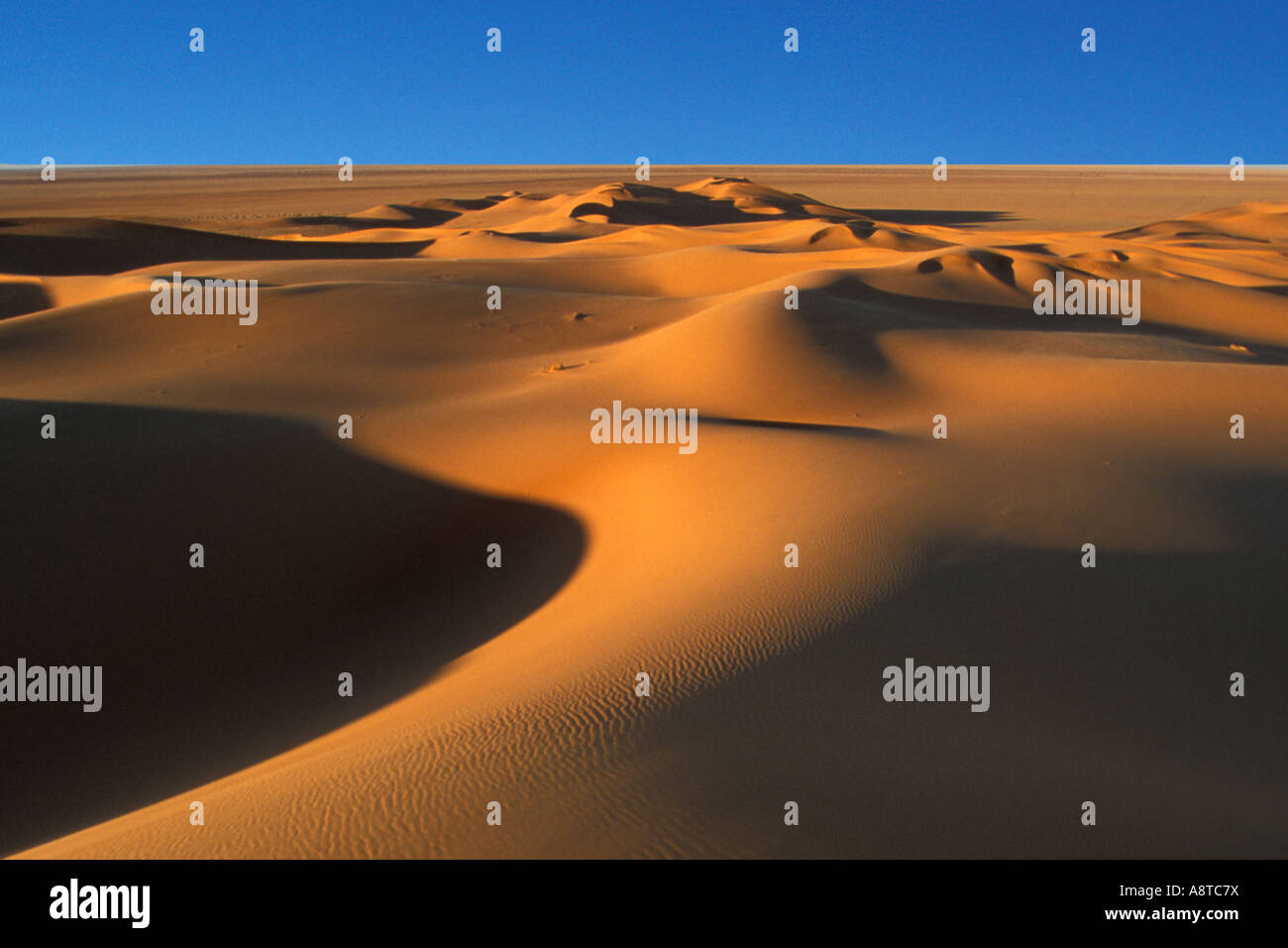 Sand ripples in the libyan desert hi-res stock photography and images ...