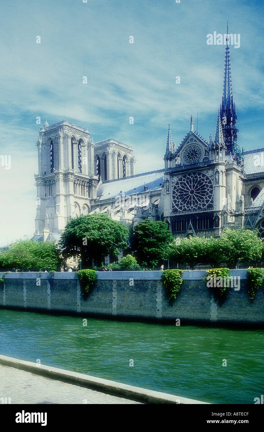 Notre Dam in Paris Europe Stock Photo - Alamy