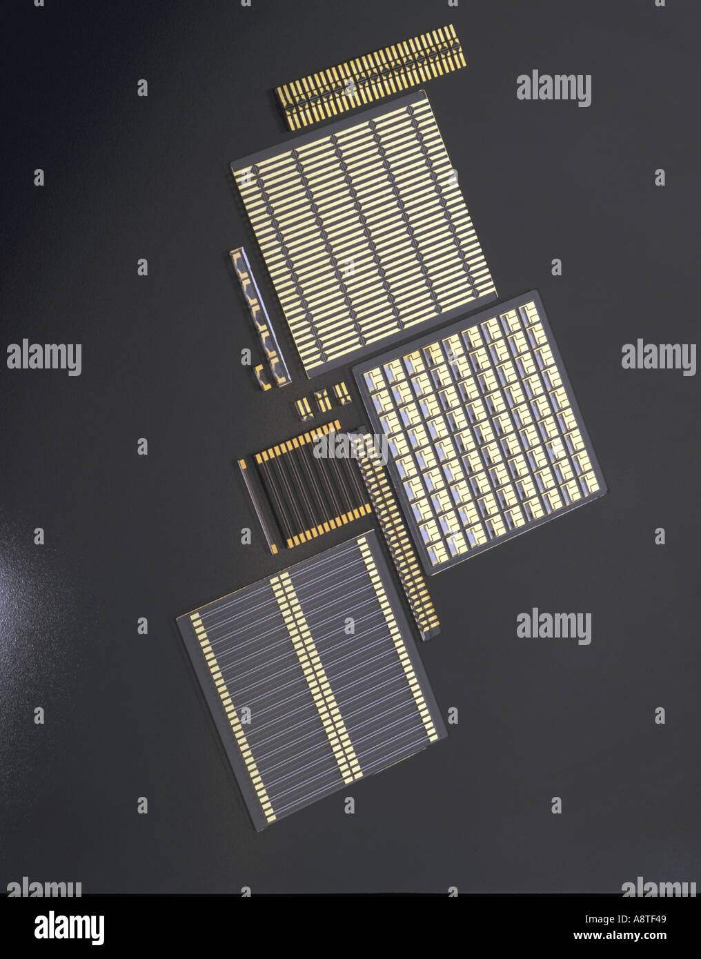 Microchip Production Parts Stock Photo - Alamy