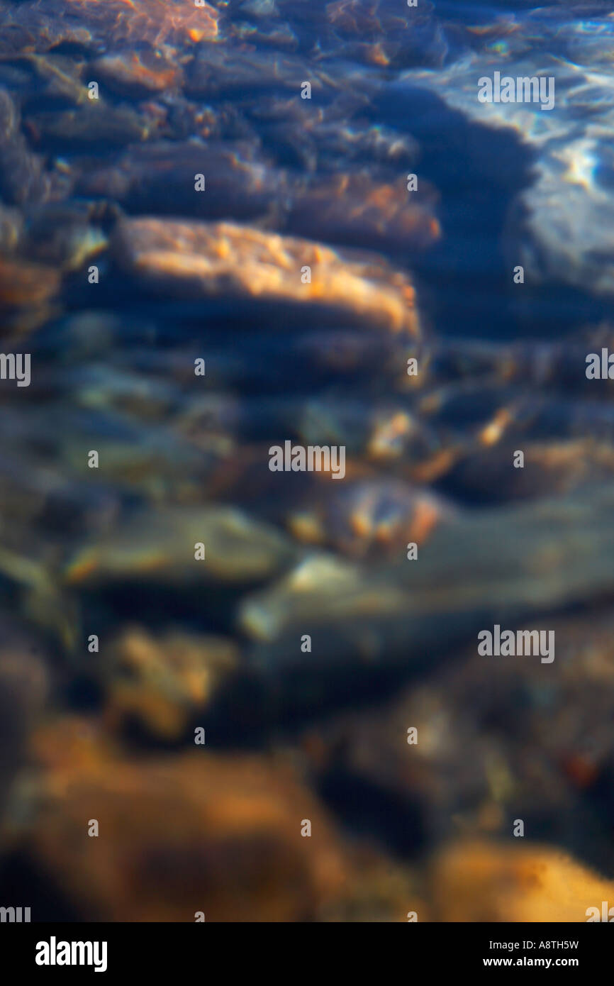 Pebbled stream bed hi-res stock photography and images - Alamy