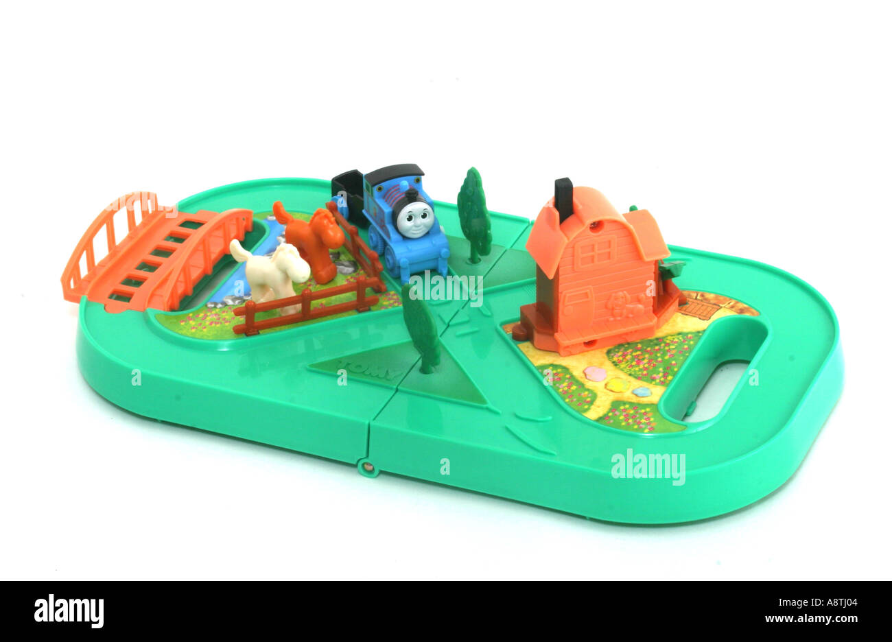 Tomy Thomas the Tank Engine Clockwork Playset Stock Photo - Alamy