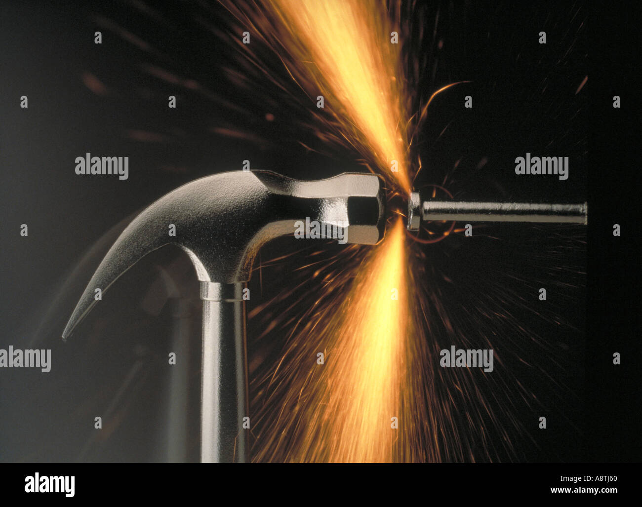 Hammer driven hi-res stock photography and images - Alamy