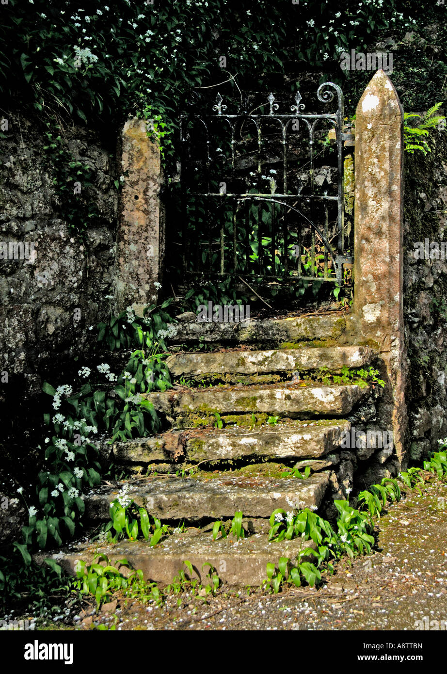 Gate to churchyard hi-res stock photography and images - Alamy