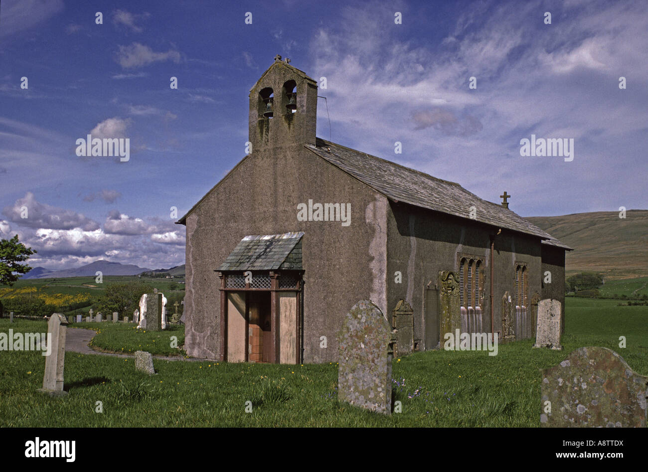 Church of Saint John Baptist, Corney. Lake District National Park ...