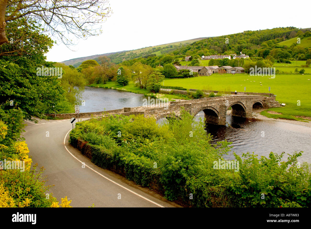 Carrog bridge hi-res stock photography and images - Alamy