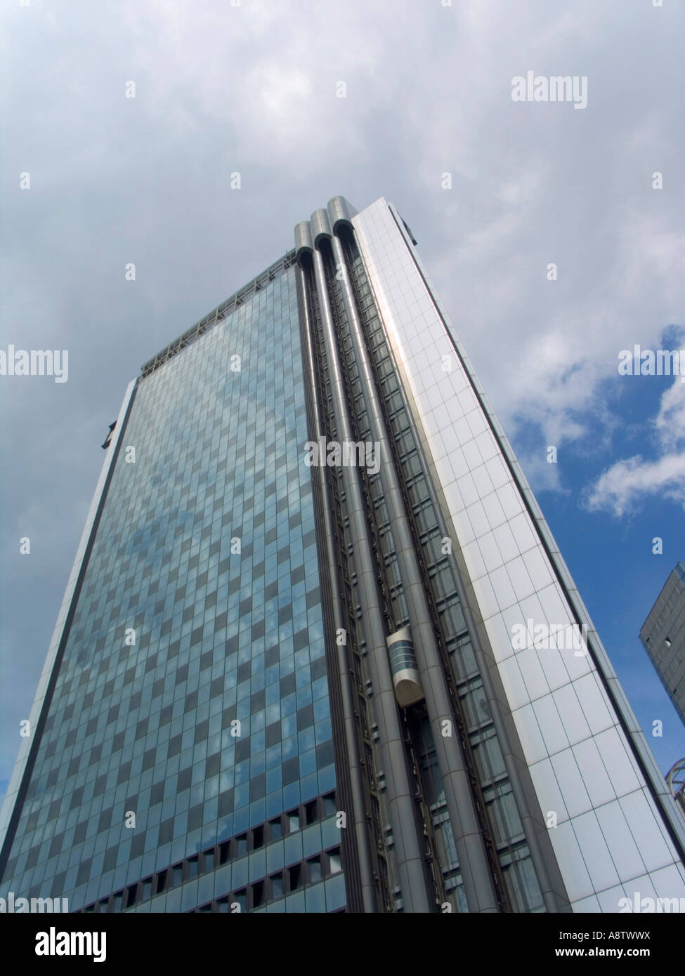 enel tower skyscraper in the business centre of naples , campania ...