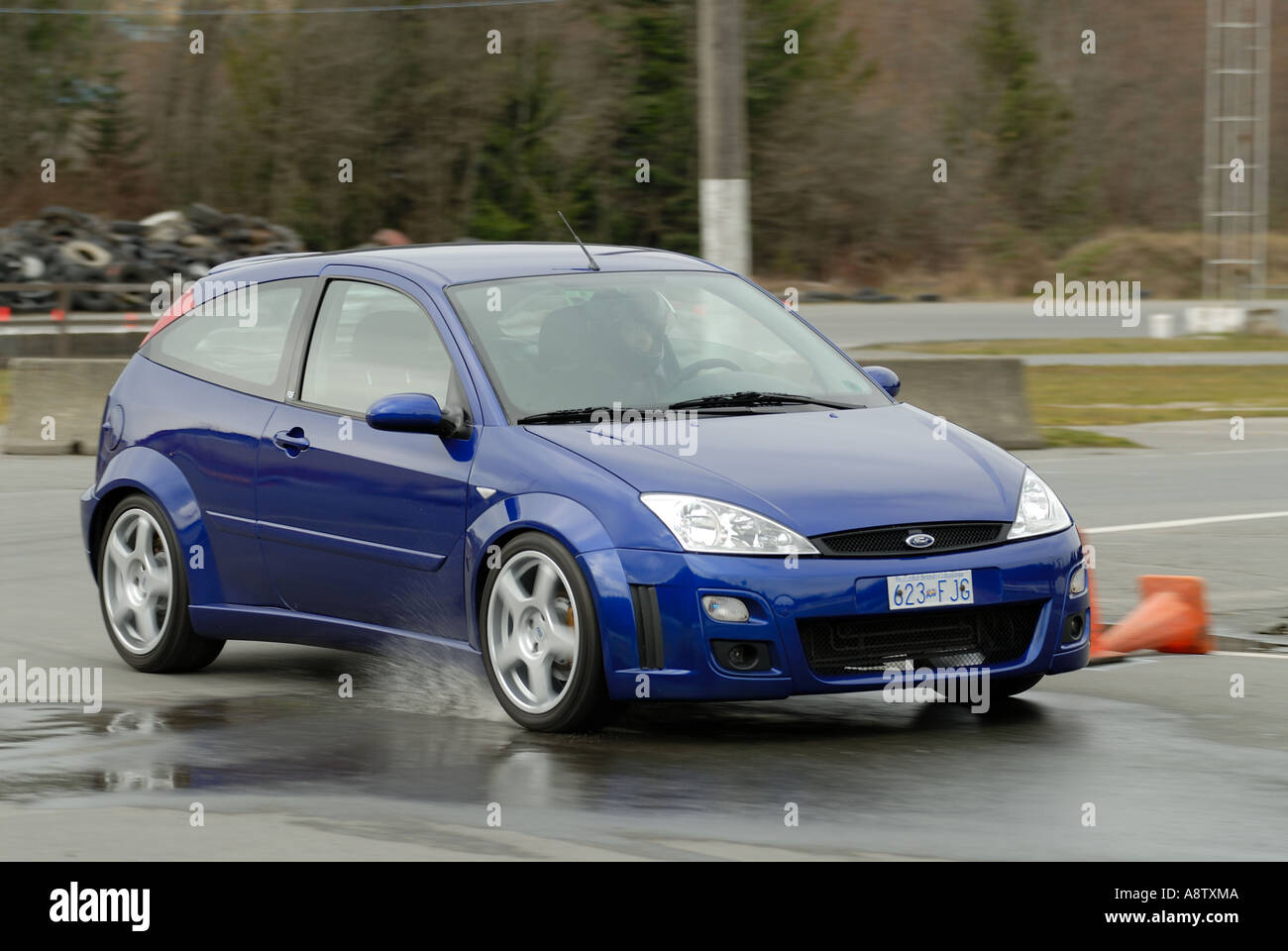 Car slalom hi-res stock photography and images - Alamy