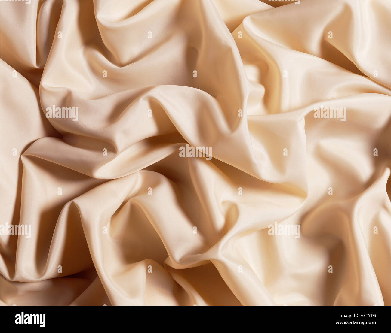 Cream silk fabric hi-res stock photography and images - Alamy