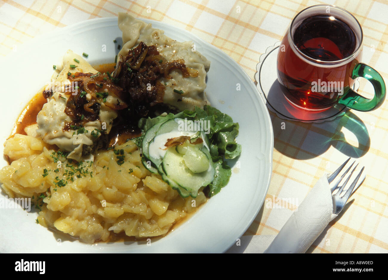 Specialty Maultasche Baden Wuerttemberg Germany Stock Photo - Alamy