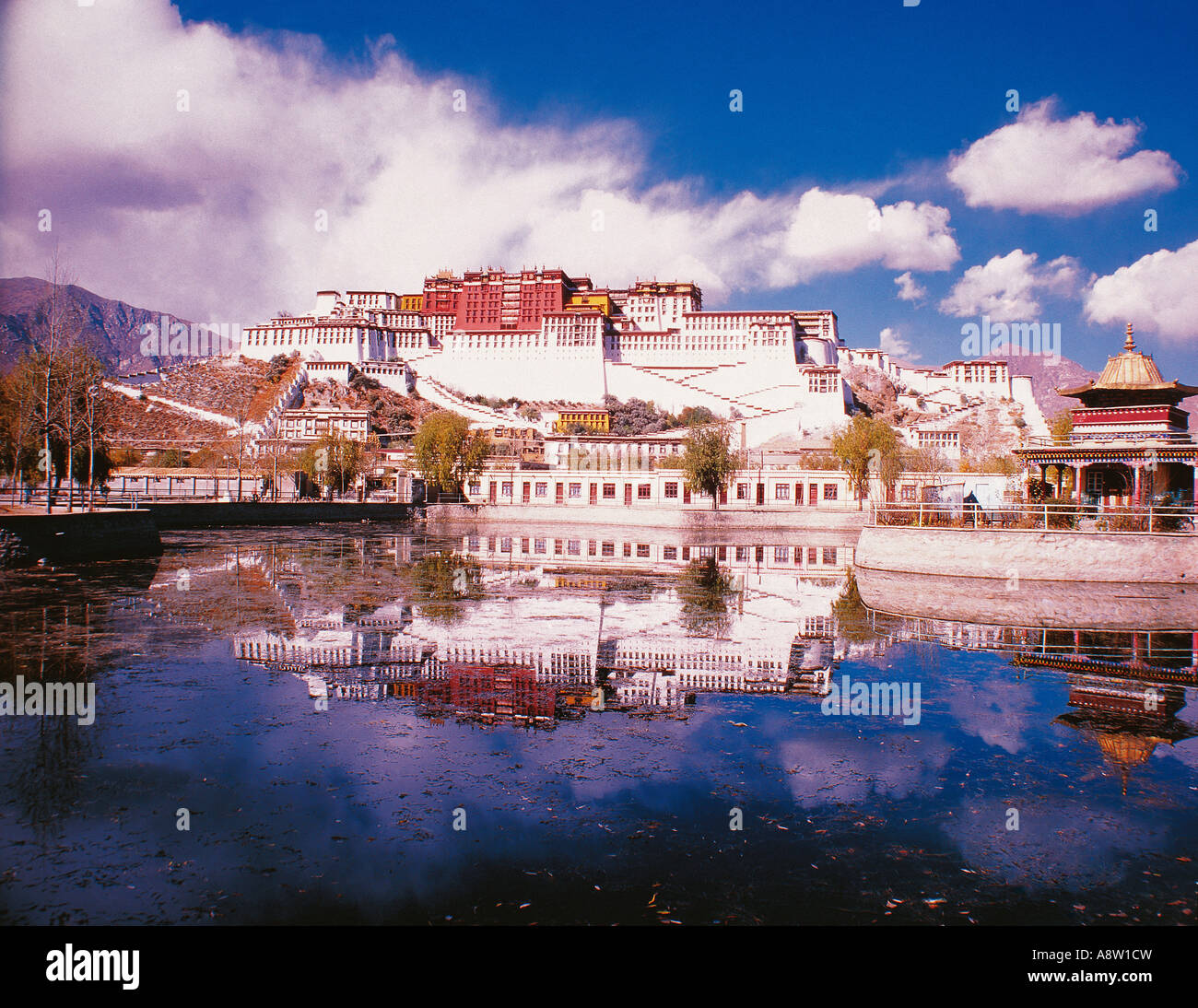 China. Tibet. Potala Palace. Lhasa Stock Photo - Alamy