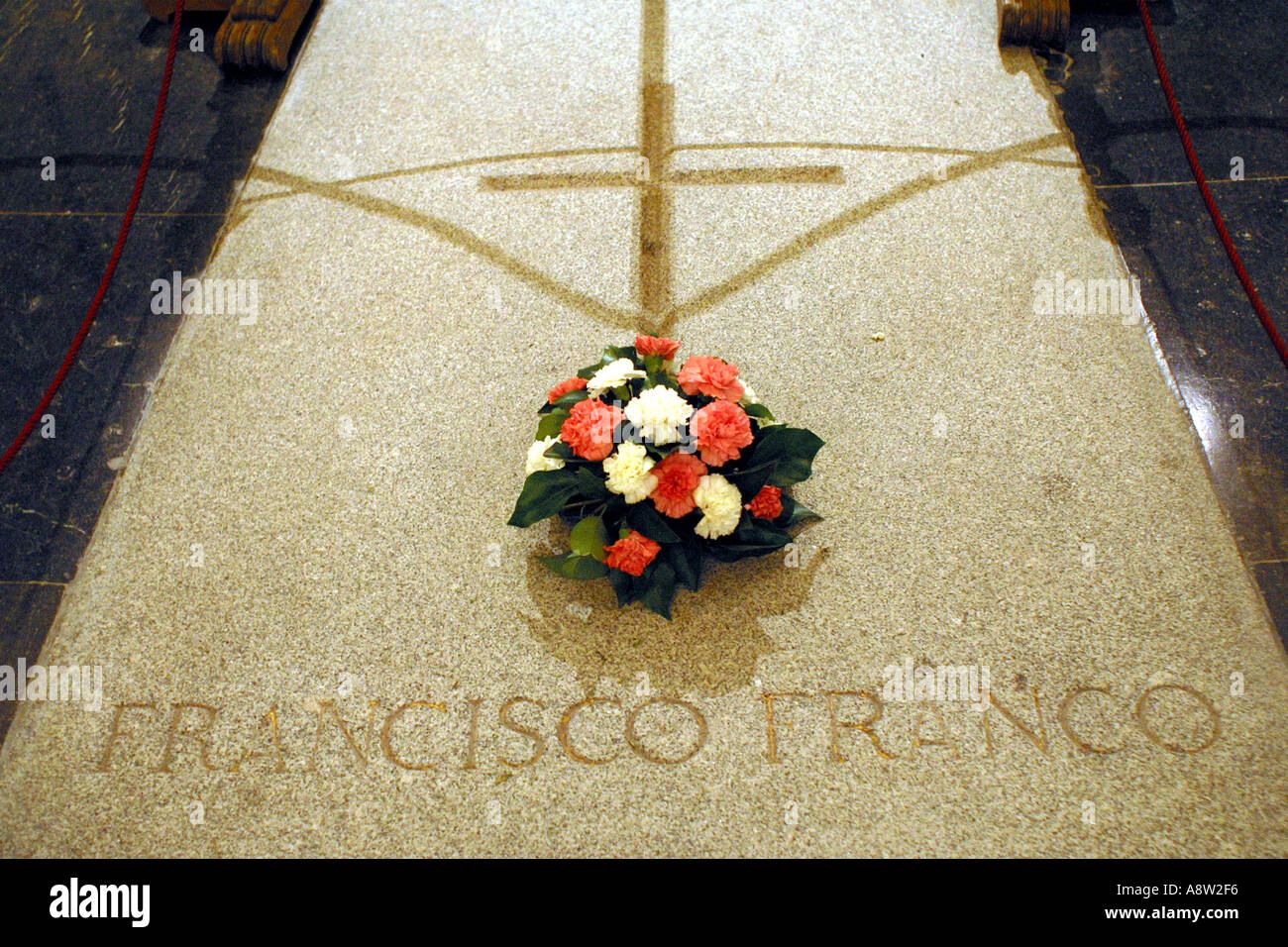 The Valley of the Fallen General Francos tomb at the memorial built by ...