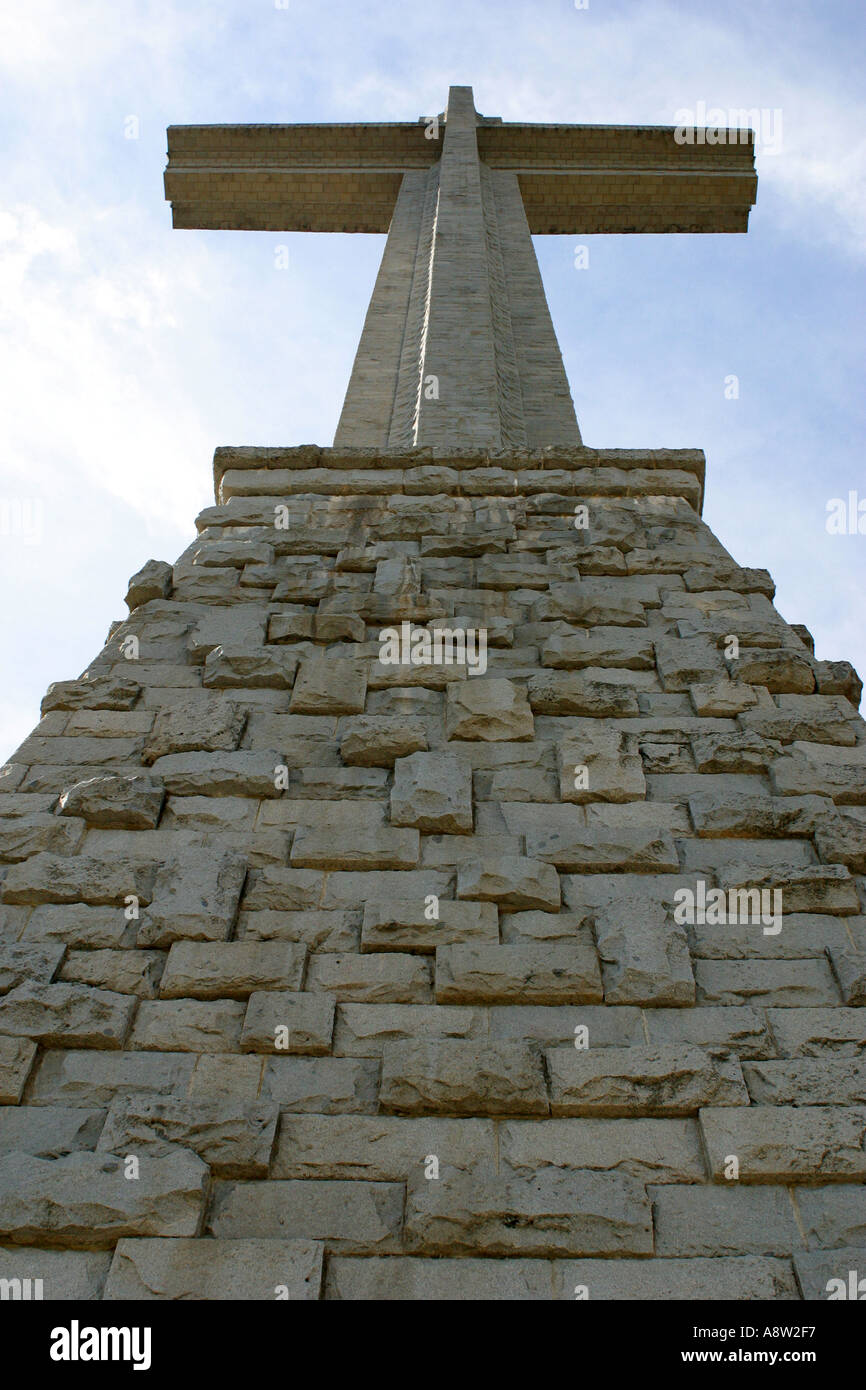 The Valley of the Fallen memorial was built by General Franco honouring ...