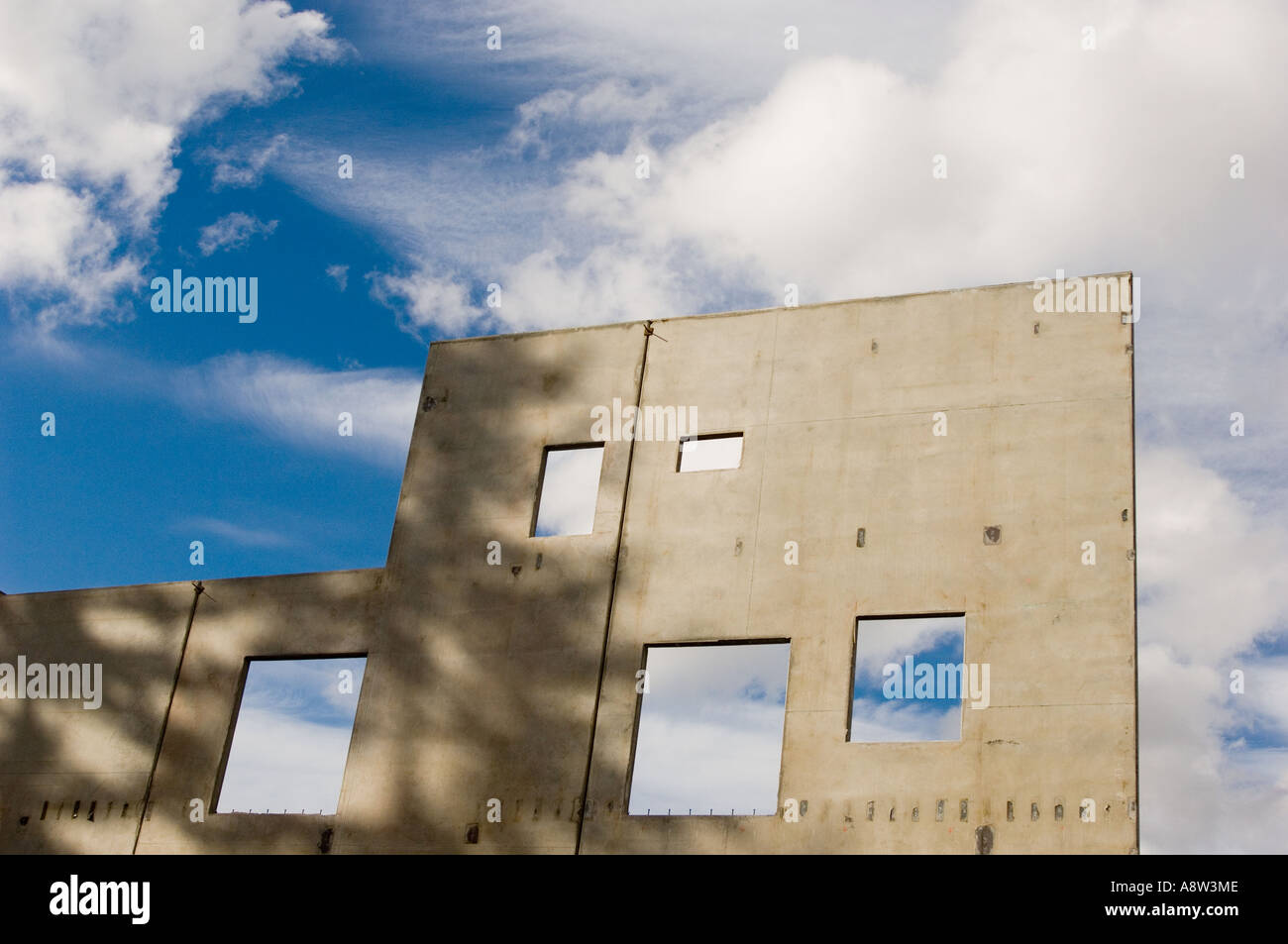 Horizontal wall structure for new building in town center Seattle ...