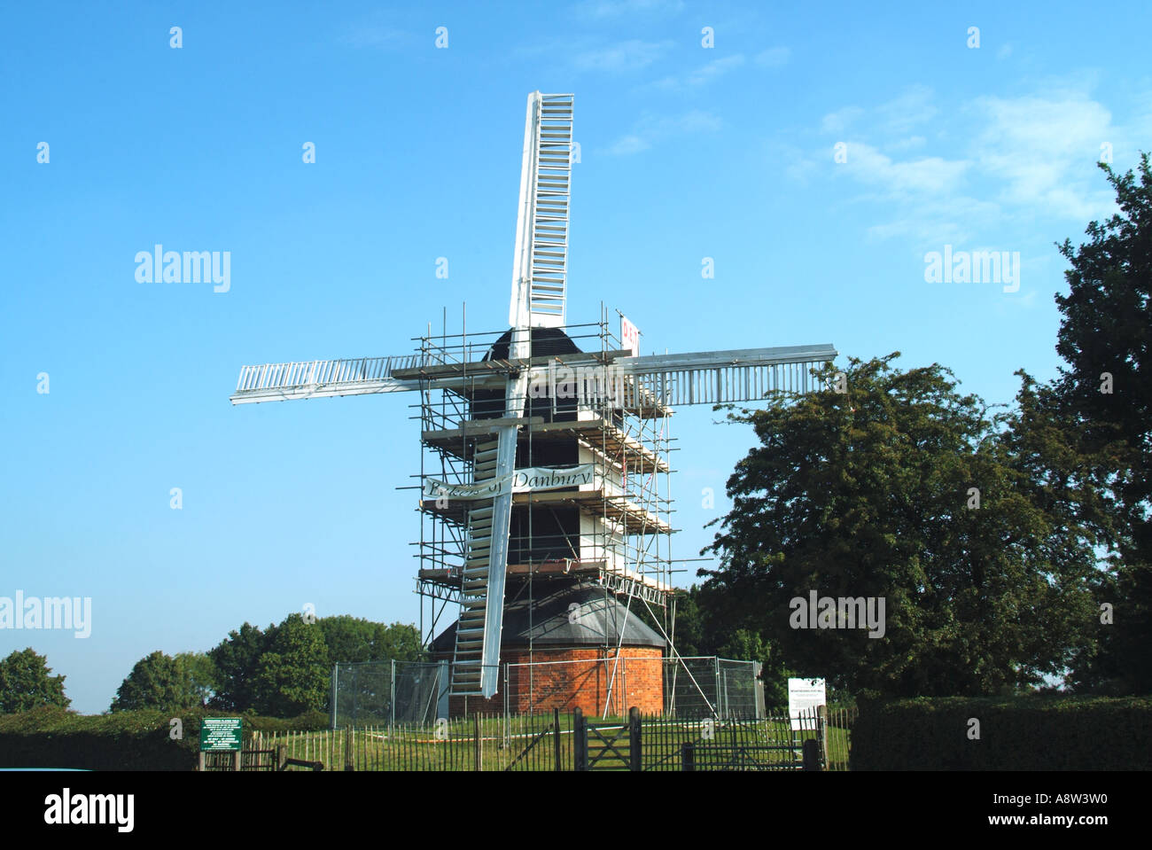 Mountnessing windmill historical old listed post mill building with ...