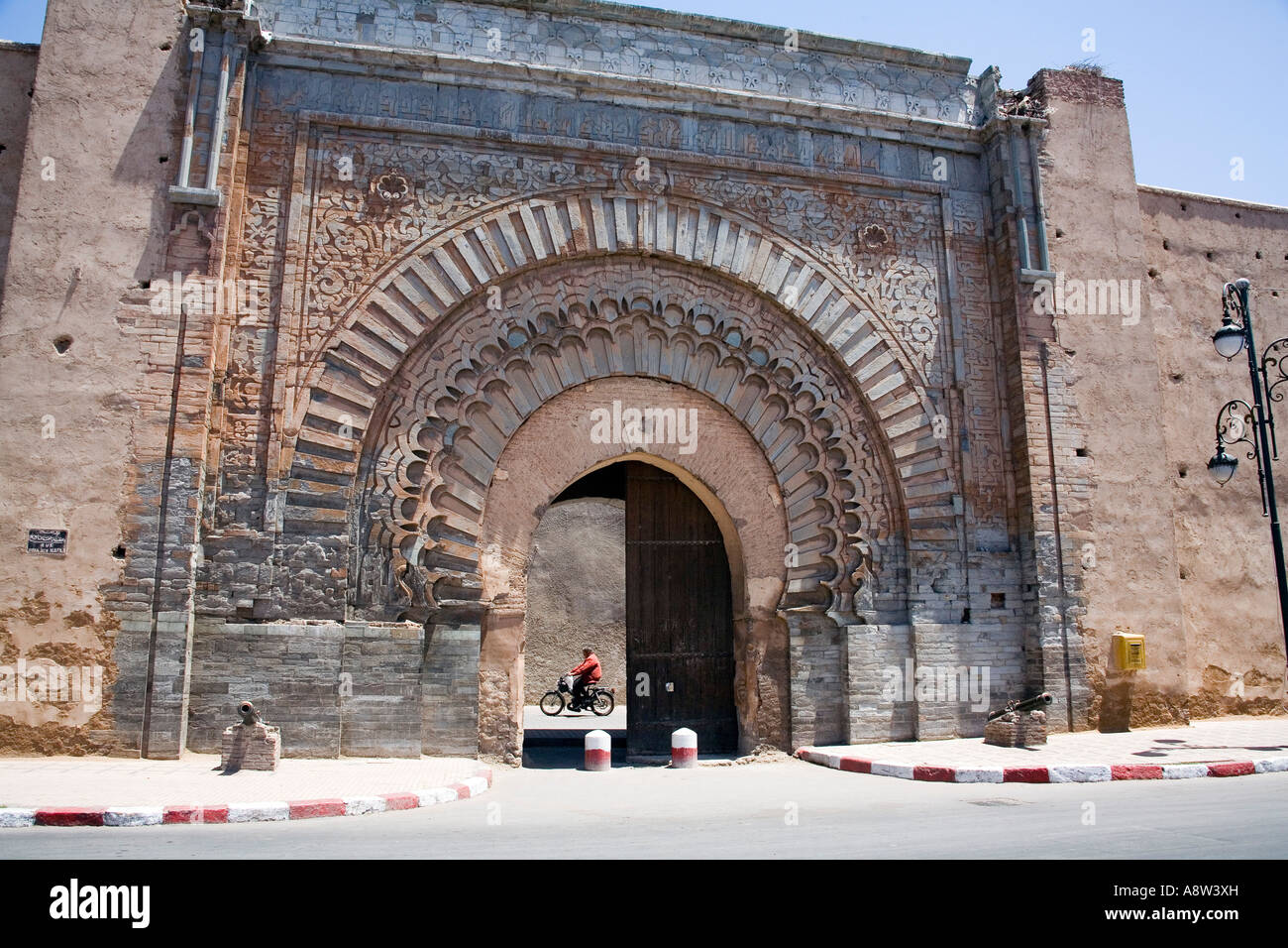 Arch at Marrakech Morocco Stock Photo - Alamy