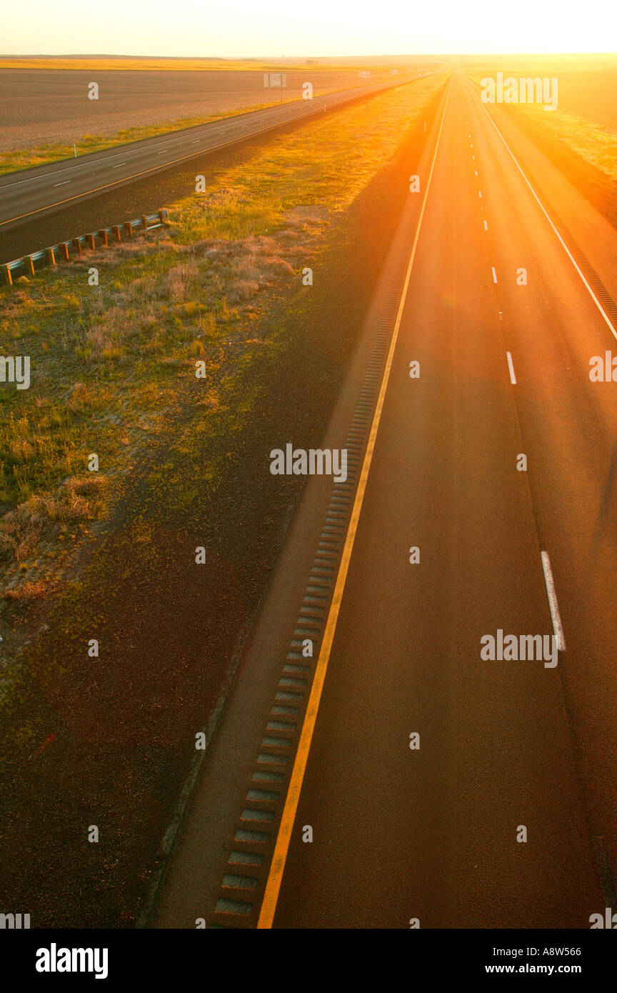 Interstate highways western usa hi-res stock photography and images - Alamy