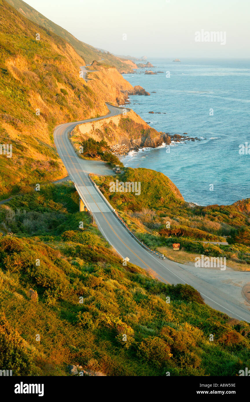 Big Sur Coast and Pacific Coast Highway also known as the Cabrillo ...