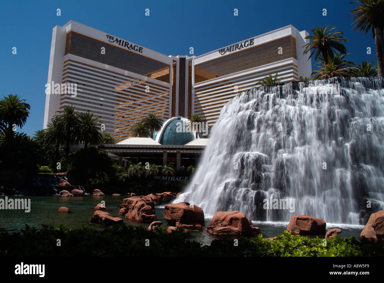 The Mirage Hotel and Casino Resort Las Vegas Nevada Stock Photo - Alamy