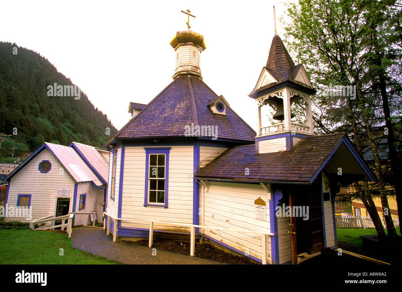 Alaska St Nicholas Russian Orthodox High Resolution Stock Photography ...