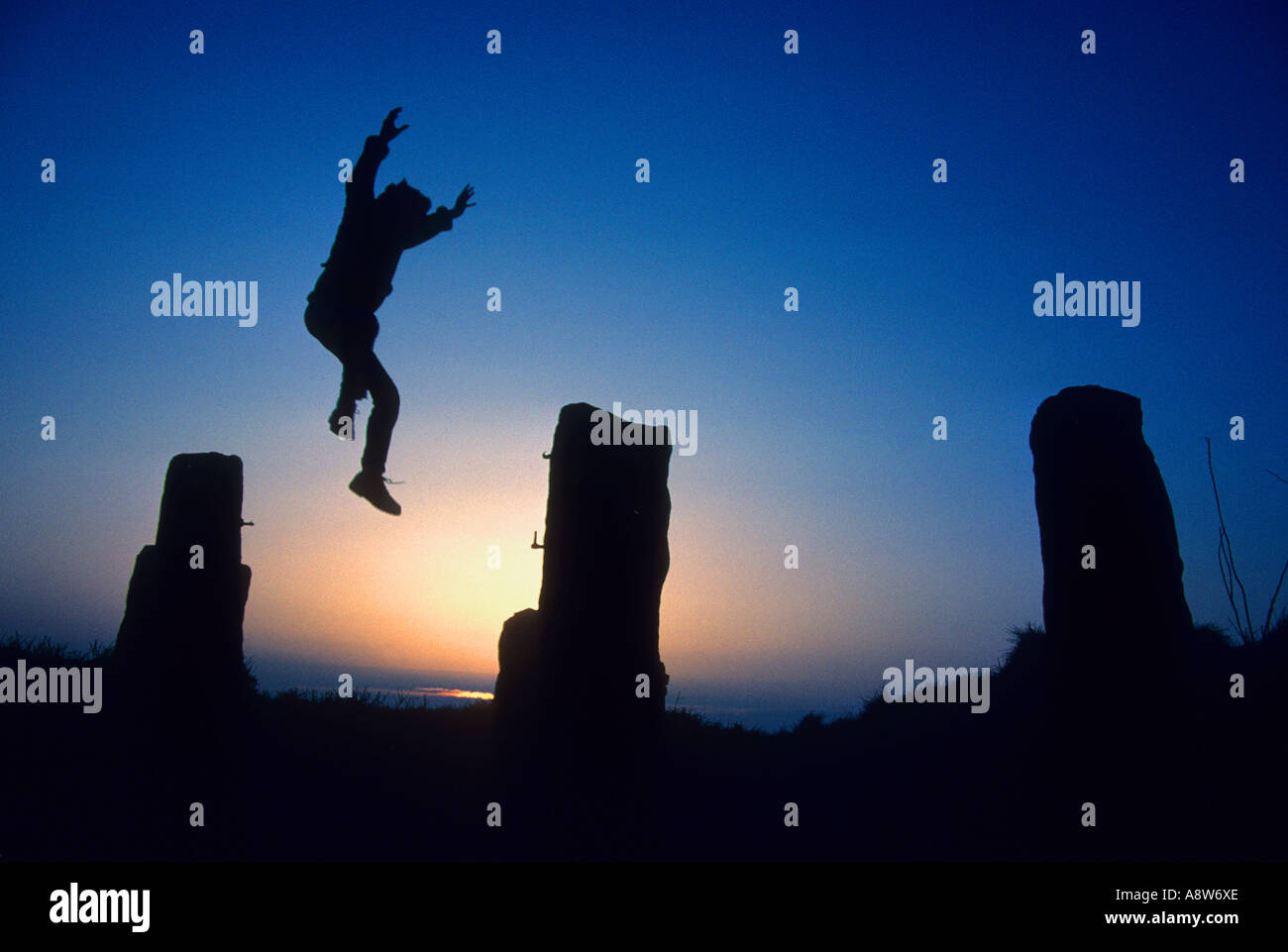 Jumping figure hi-res stock photography and images - Alamy