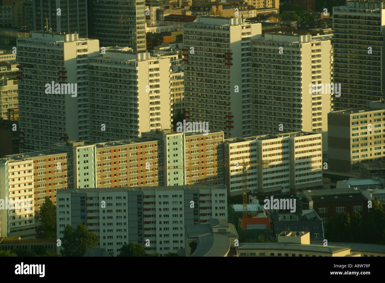 communist style "plattenbau" in former east berlin Stock Photo - Alamy