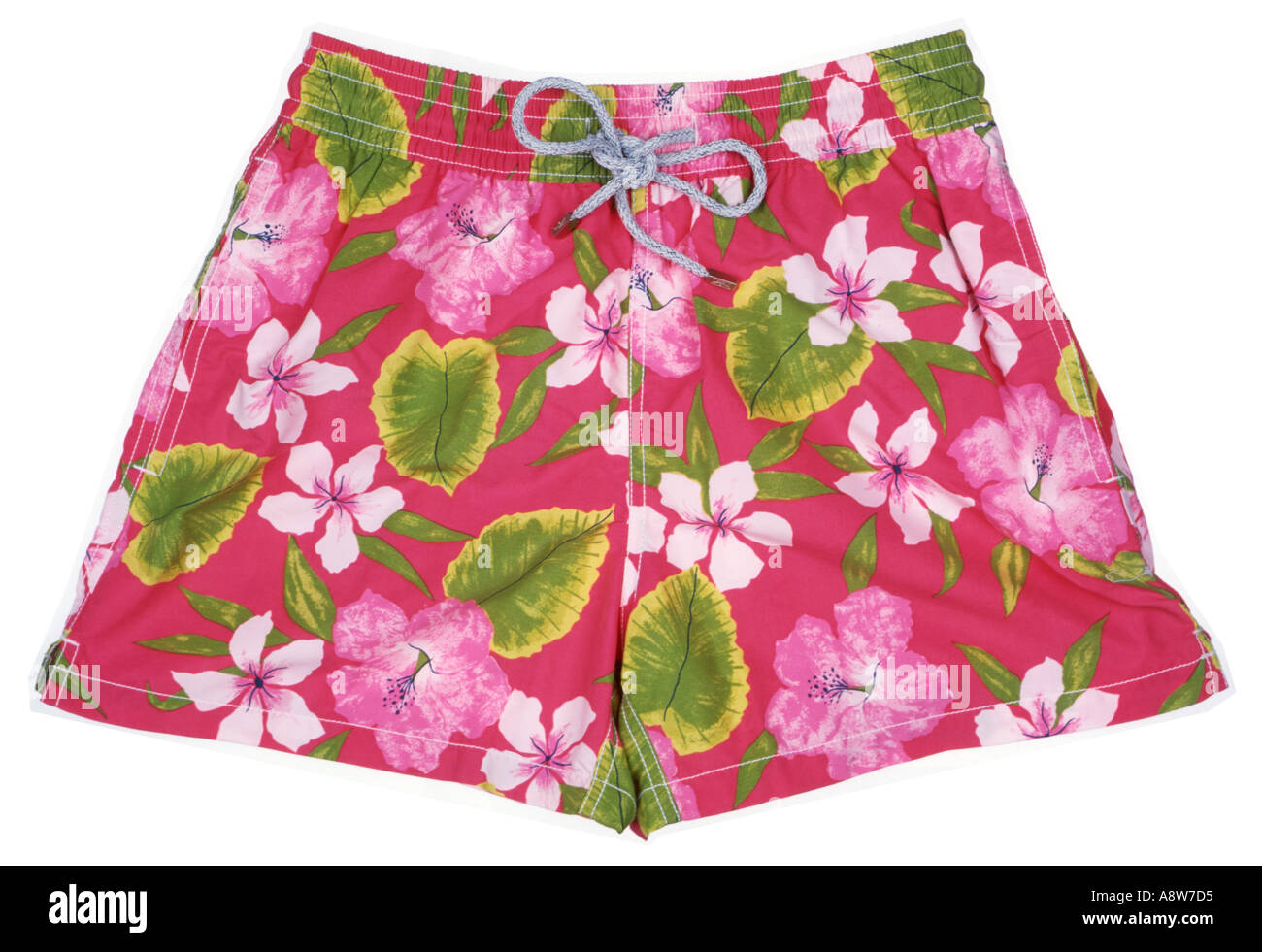 flower design swimming trunks Stock Photo - Alamy