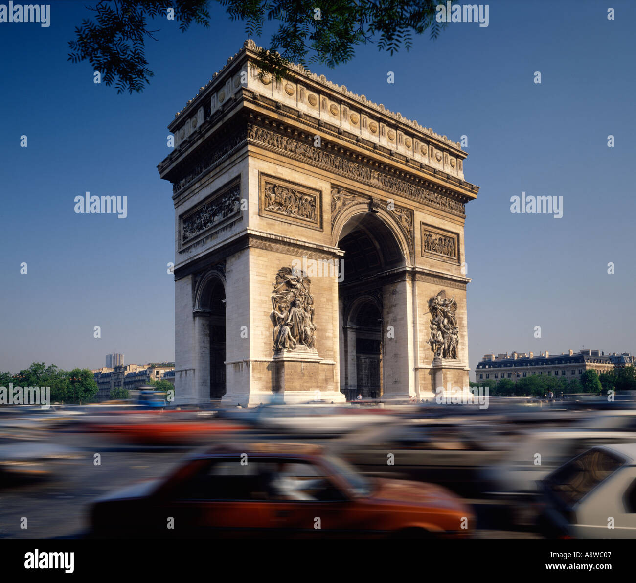 Arch of Triumph Paris France Stock Photo - Alamy