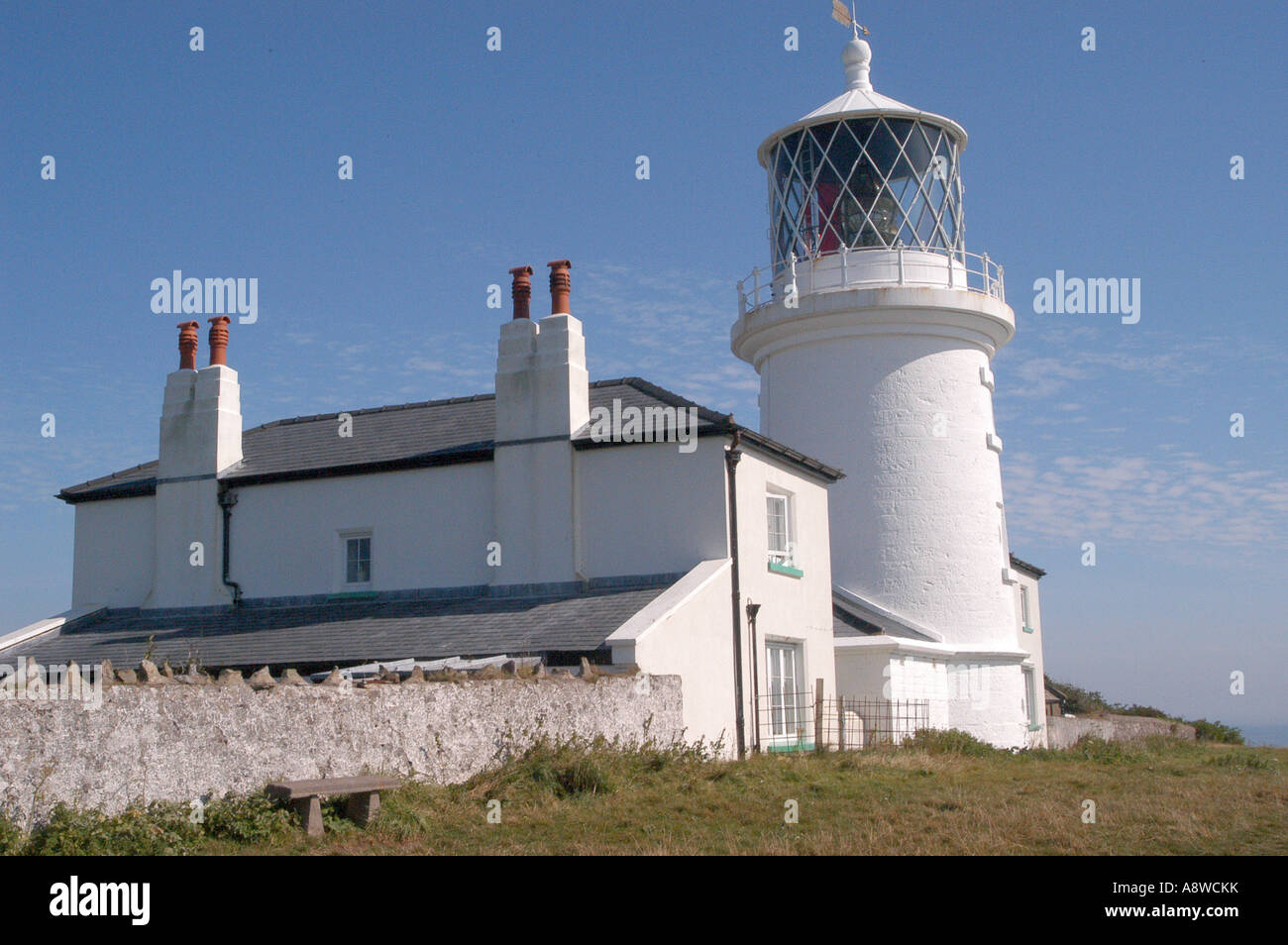 Caldey lighthouse hi-res stock photography and images - Alamy