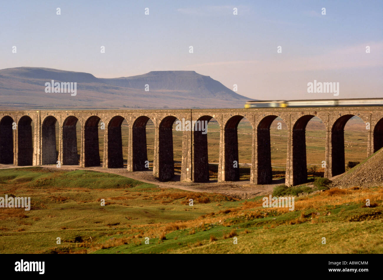 England. Yorkshire. Ribblehead viaduct Stock Photo - Alamy