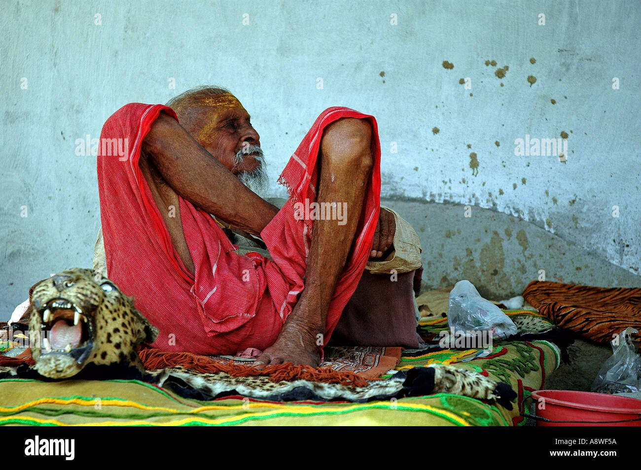 Sadhu sleeping hi-res stock photography and images - Alamy